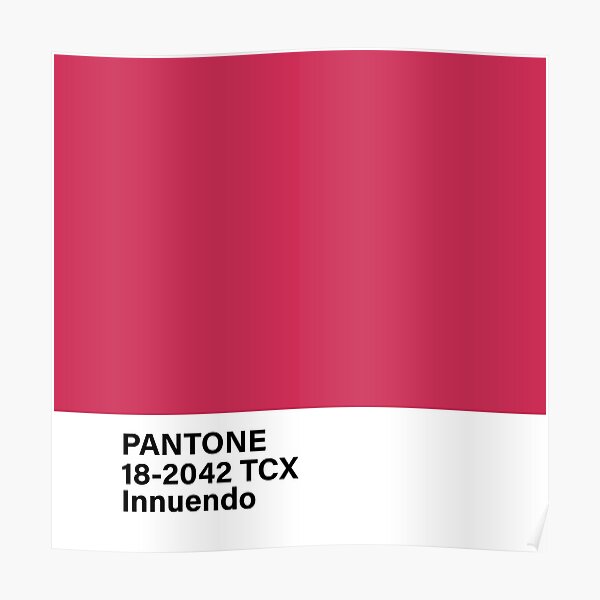 "Pantone 18-2042 TCX Innuendo" Poster for Sale by princessmi-com ...