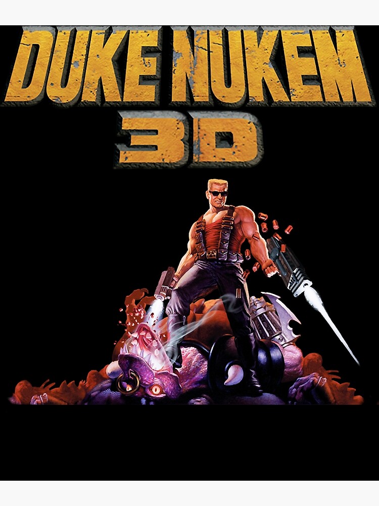 "Duke 3D For Fans" Poster for Sale by LelaBins | Redbubble