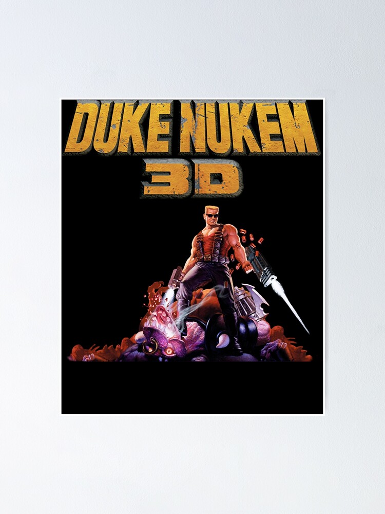 "Duke 3D For Fans" Poster for Sale by LelaBins | Redbubble