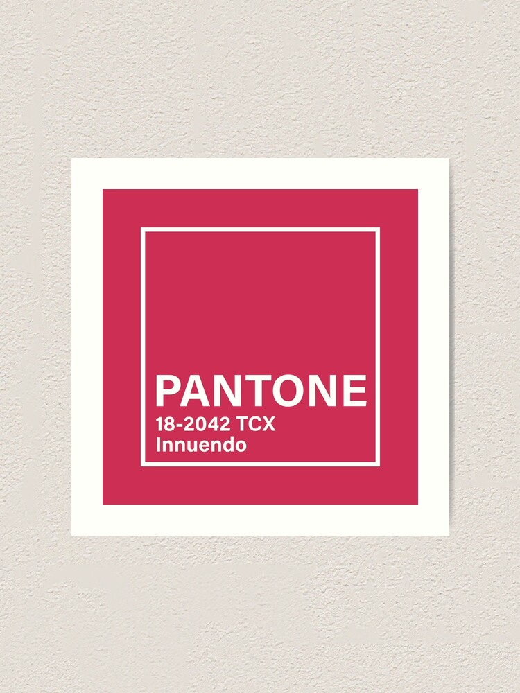"Pantone 18-2042 TCX Innuendo" Art Print for Sale by princessmi-com ...
