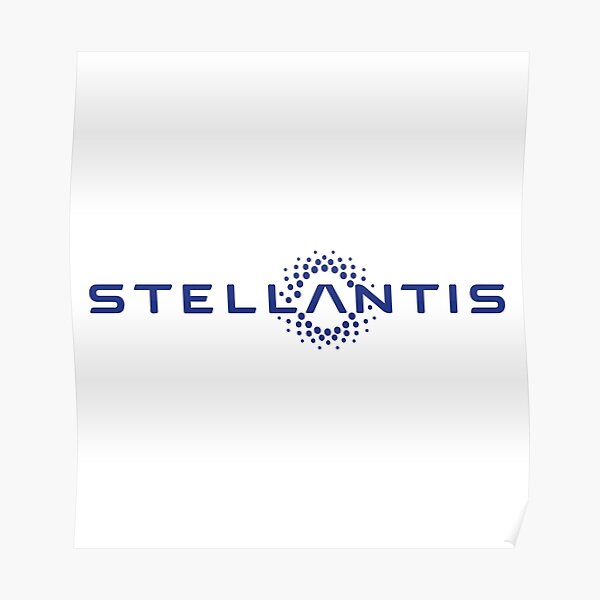 "Fca Stellantis" Poster for Sale by Modulary | Redbubble