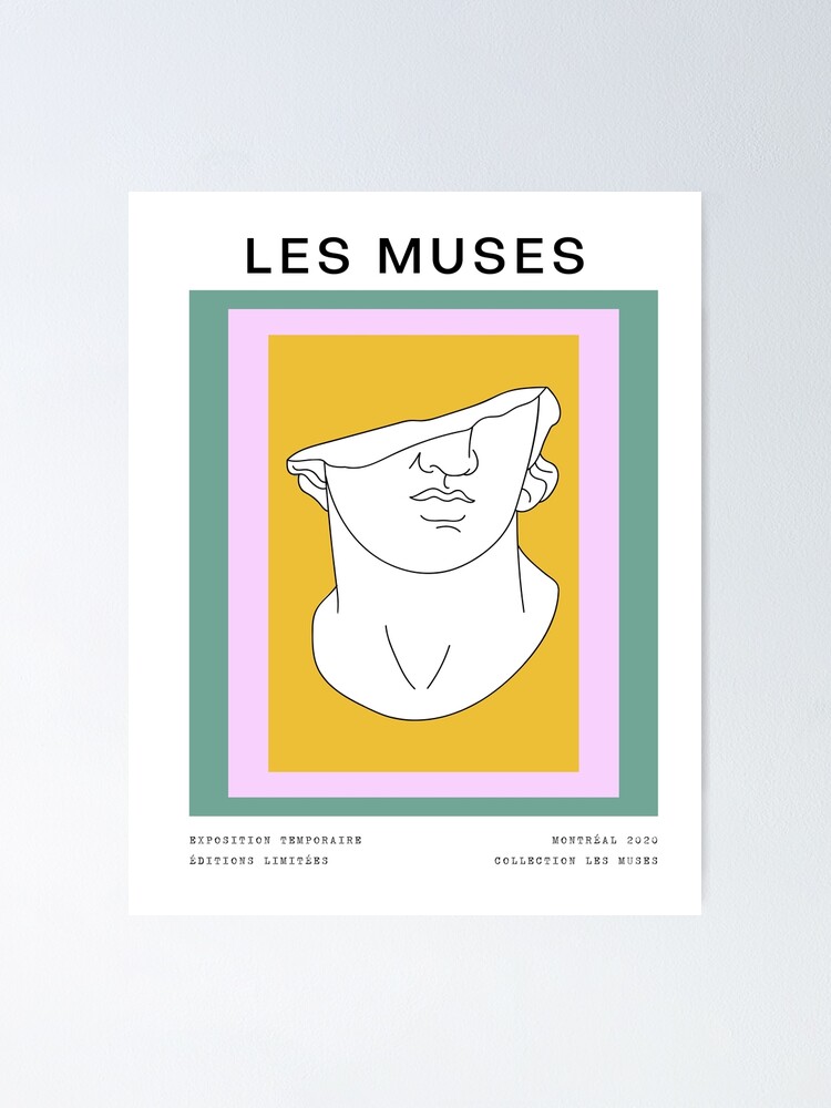 "Les Muses Two" Poster for Sale by prints-seed | Redbubble