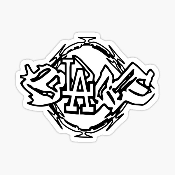 "Bladee Merch Bladee Black Logo" Sticker by MaherCoShop | Redbubble