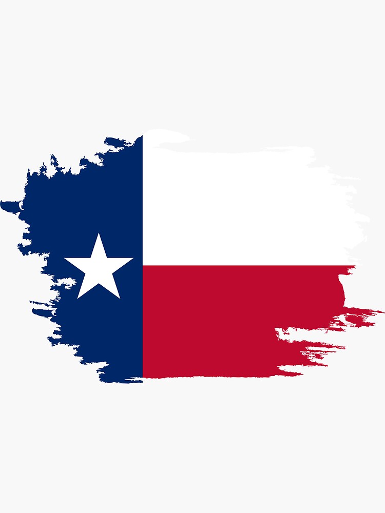 "Distressed Texas flag. Texas state. USA" Sticker by Tanysl | Redbubble