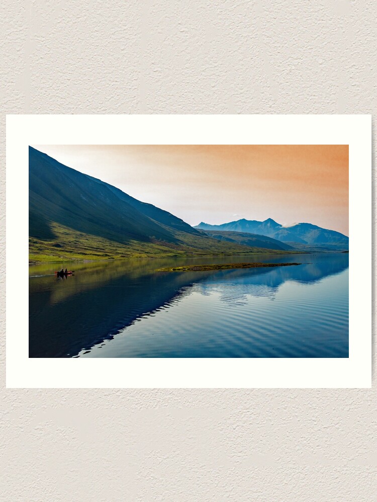 "Looking along Loch Etive with Ben Cruachan" Art Print for Sale by ...