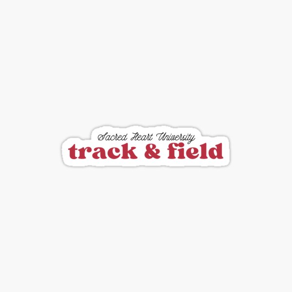 "SHU Track & Field" Sticker for Sale by dinosticks | Redbubble