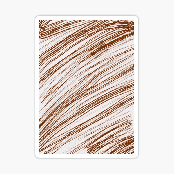 "CHOCOLATE DRIZZLE DESIGN" Sticker by Tutuban | Redbubble