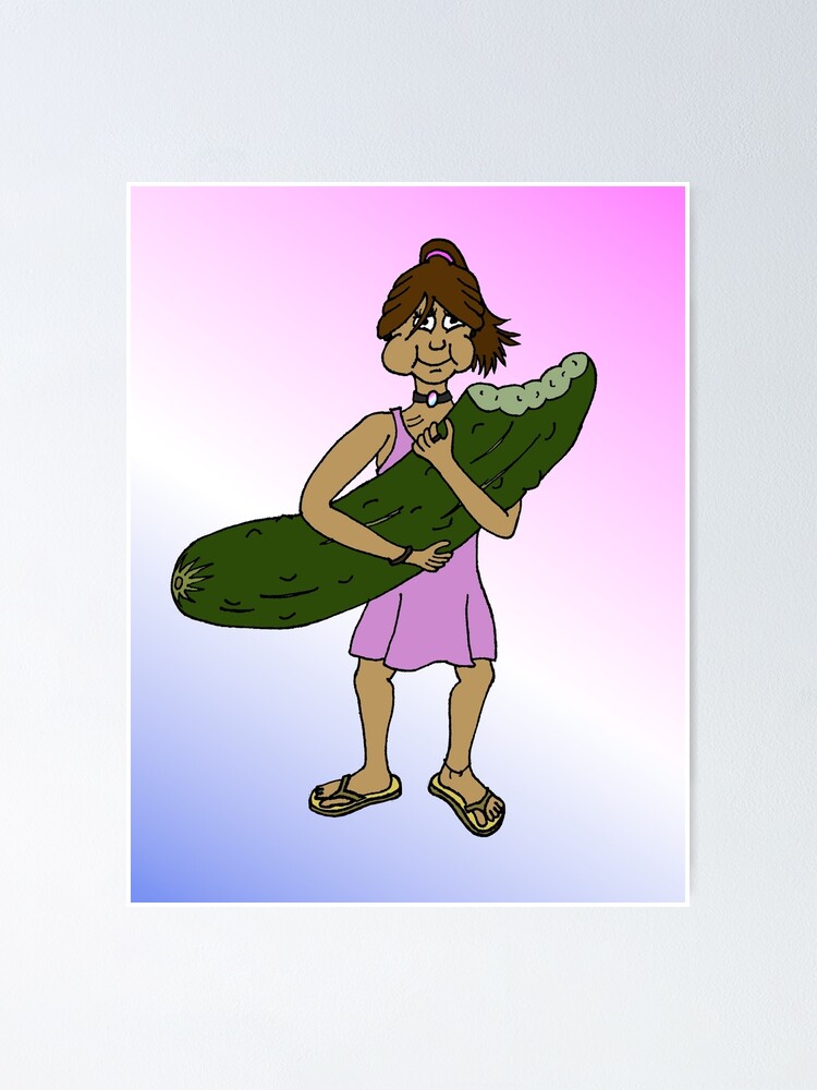 "Pickle Girl" Poster for Sale by imasillypirate | Redbubble