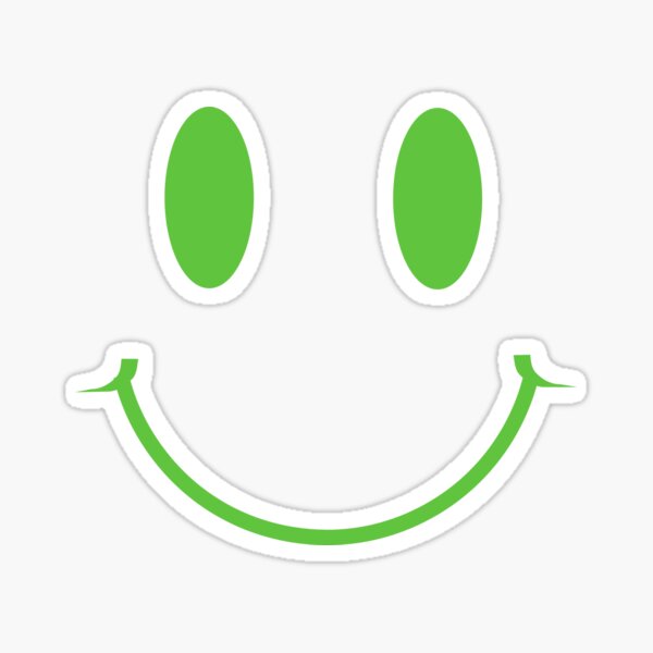 "Green shirt guy wwe smiley face" Sticker by rbmarket | Redbubble