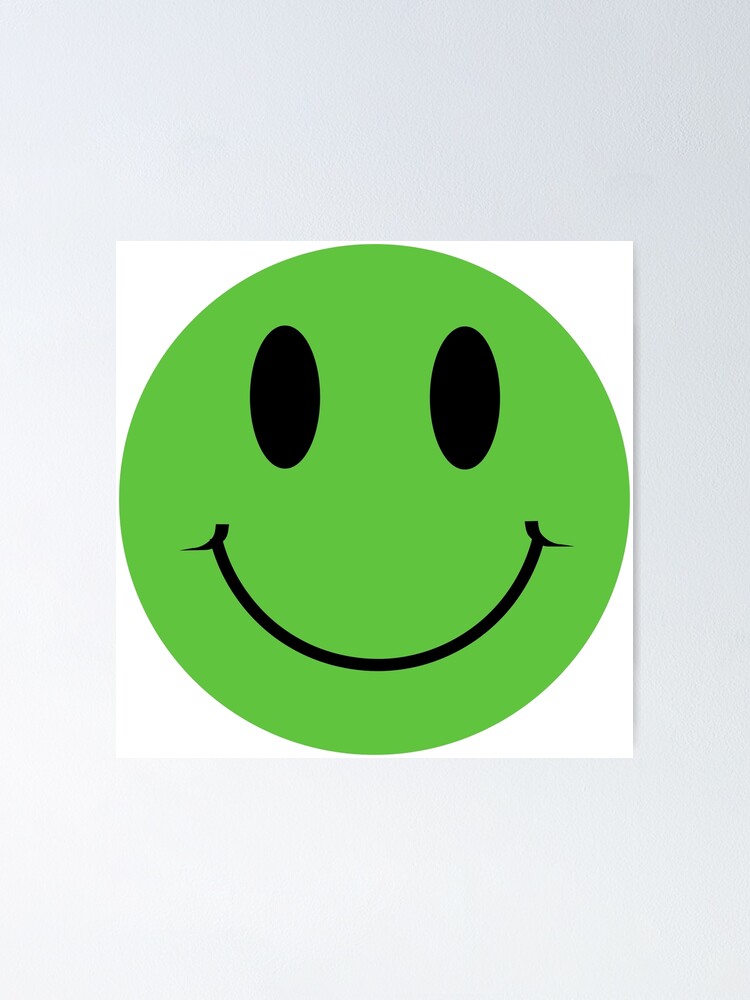 "Green shirt guy wwe smiley face" Poster for Sale by rbmarket | Redbubble