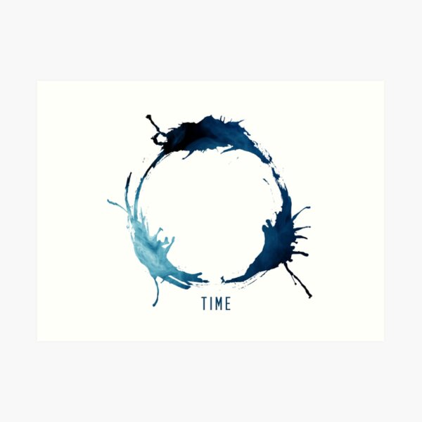 "TIME (Arrival Logogram)" Art Print for Sale by Víctor Sánchez | Redbubble
