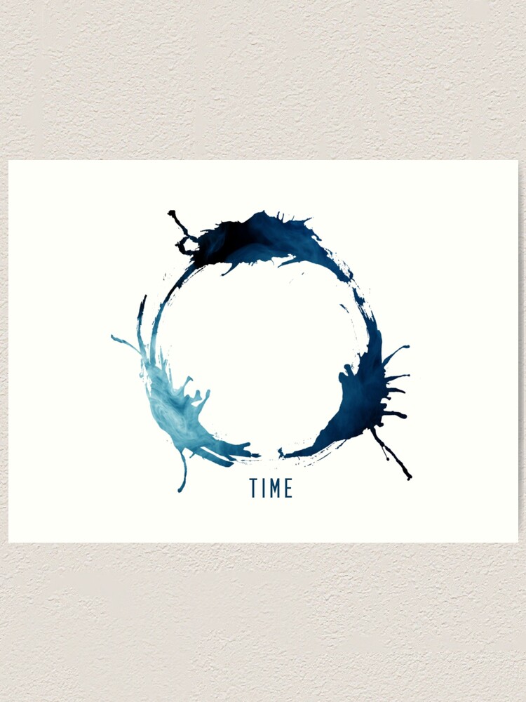 "TIME (Arrival Logogram)" Art Print for Sale by Víctor Sánchez | Redbubble