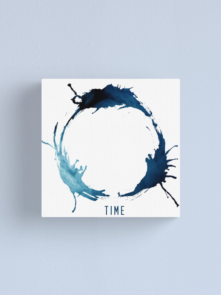 "TIME (Arrival Logogram)" Canvas Print by victorkyoku | Redbubble