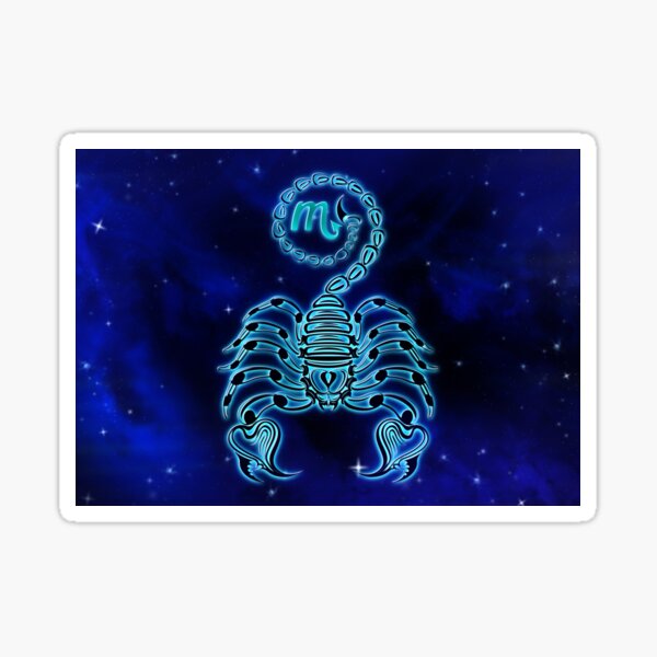 "Scorpio" Sticker by mrzotac | Redbubble