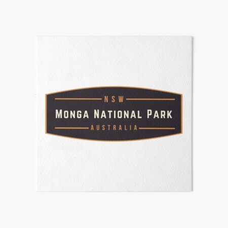 "Monga National Park" Art Board Print by Zaprinda | Redbubble