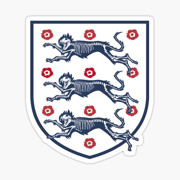 "Three Lions" Sticker for Sale by Ally-Artwork | Redbubble
