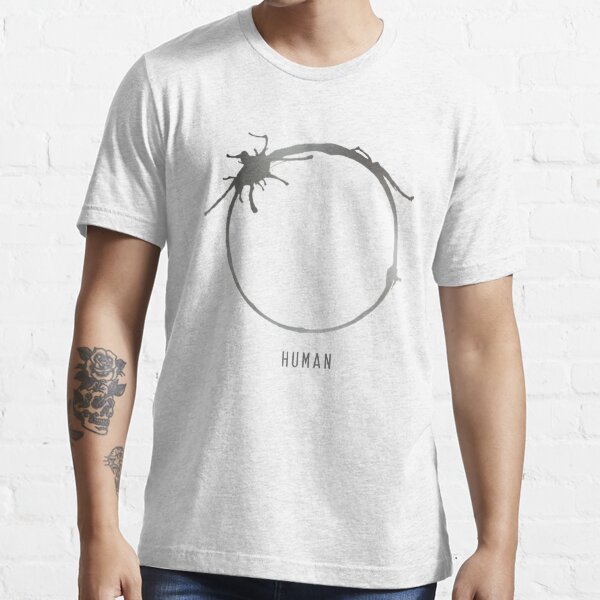 "HUMAN (Arrival logogram)" T-shirt for Sale by victorkyoku | Redbubble ...