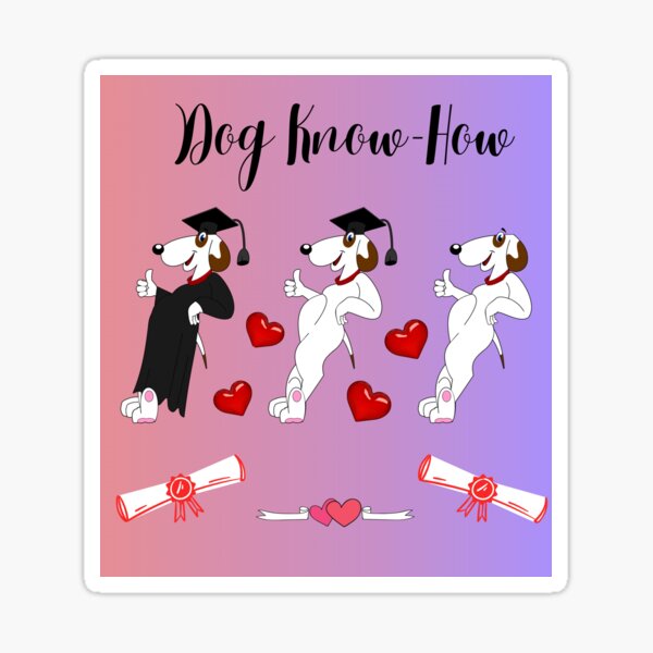"Dog Know How - Comic - No. 2" Sticker by Gogot-shirts | Redbubble