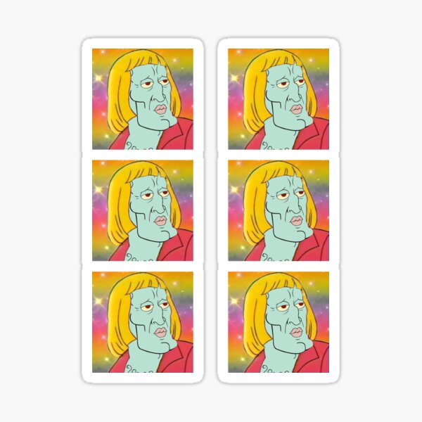 Pegatina «Calamardo Guapo Pack de Stickers estilo He Man » de ...