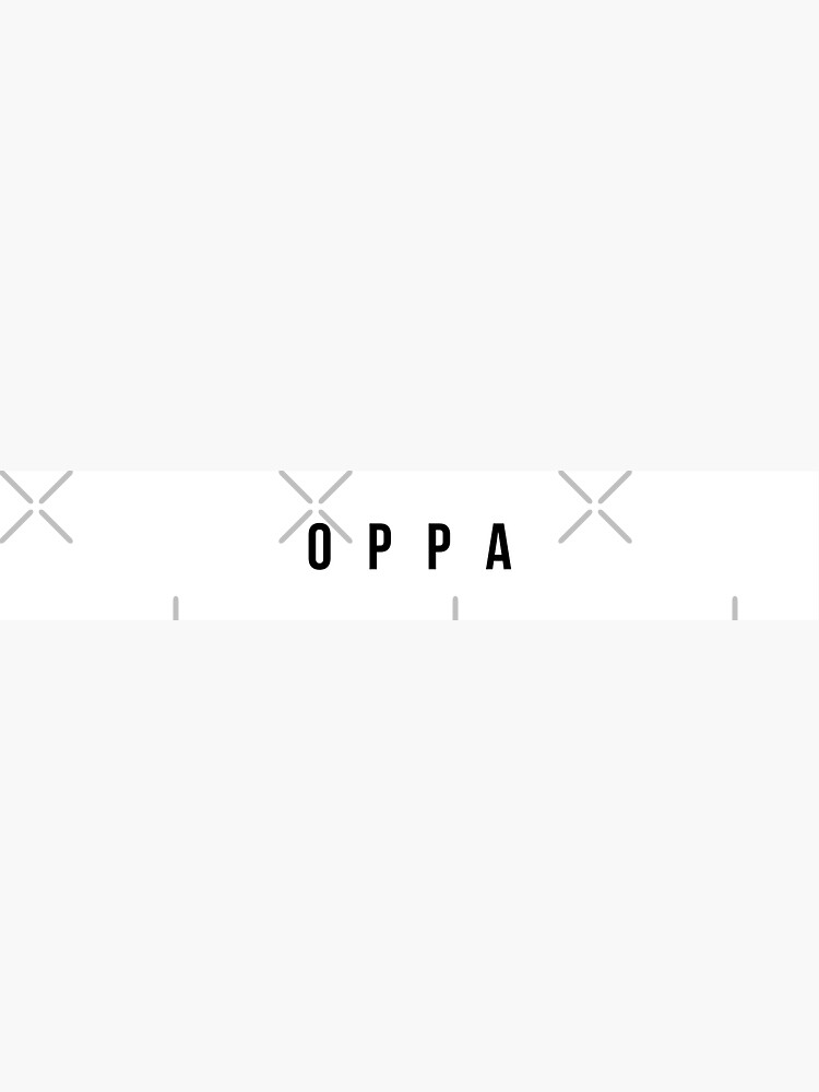 "Oppa Korean " Sticker by Like-A-Tee | Redbubble
