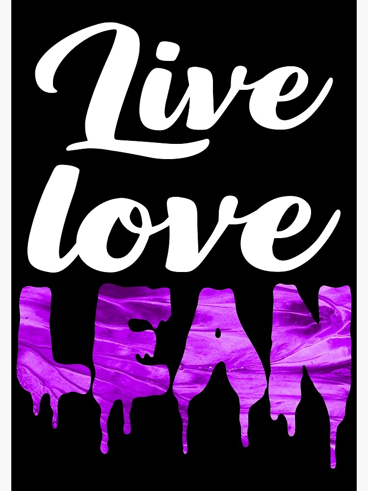 "Live Love Lean" Poster by Slav-Art | Redbubble