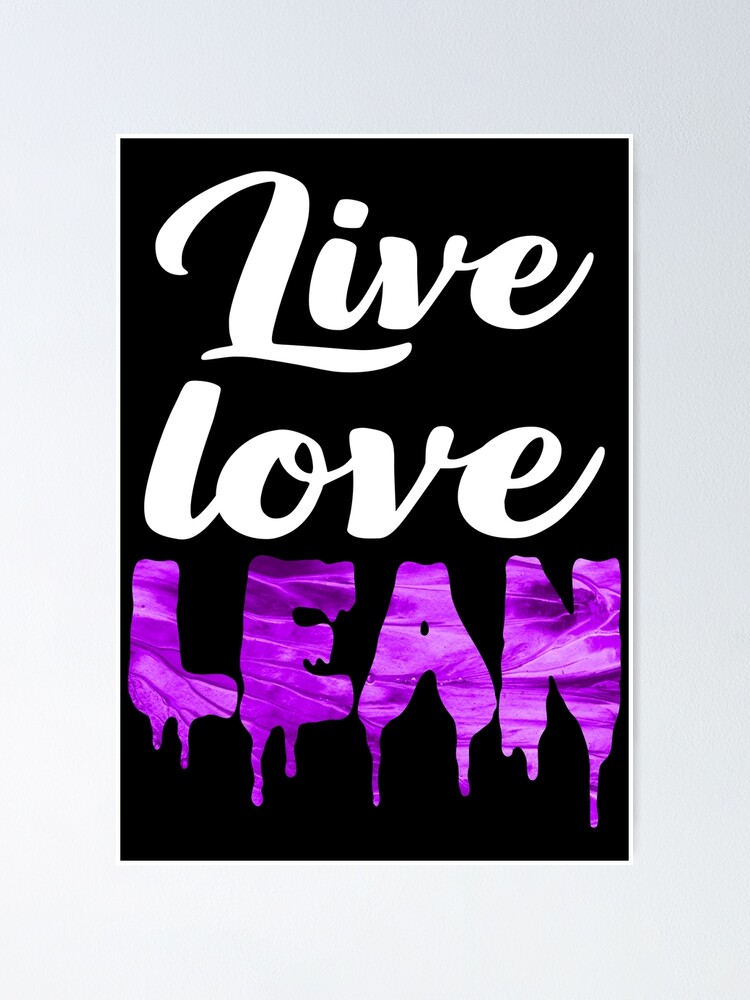 "Live Love Lean" Poster by Slav-Art | Redbubble
