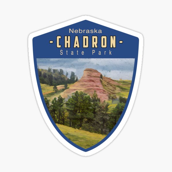 "Midwest V2 Travel Nebraska Chadron State Park Nebraska" Sticker by ...