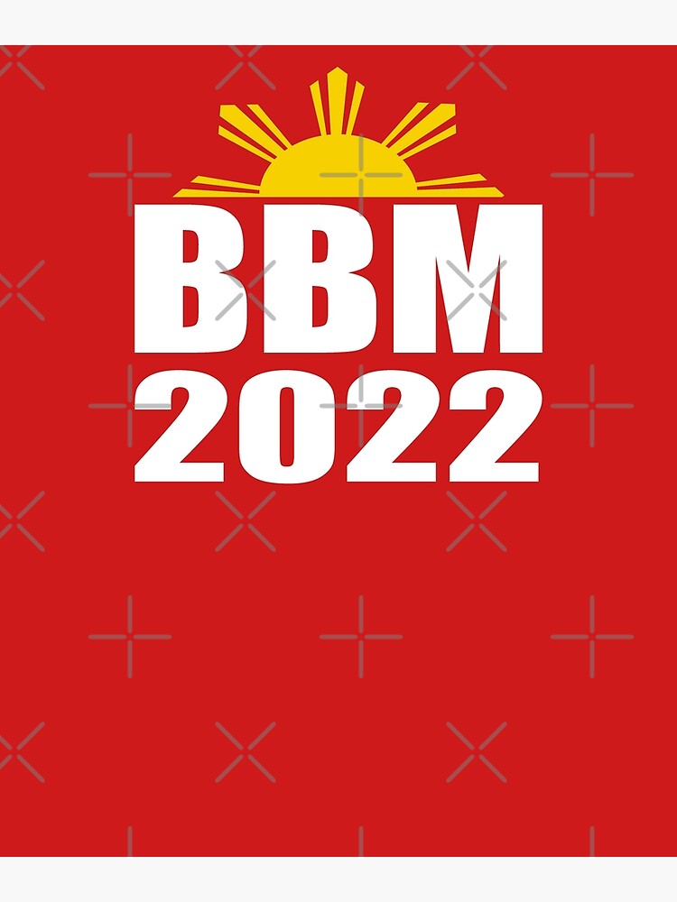 "BBM for President 2022 Bongbong Marcos Sara " Poster by JasKei-Designs ...