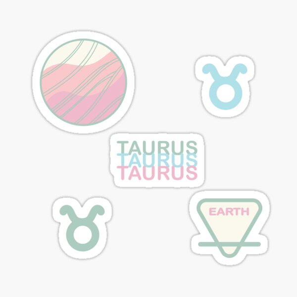 "TAURUS Sticker Pack" Sticker for Sale by GraffitiLion | Redbubble