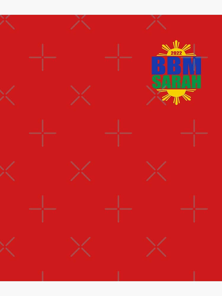 "BBM for President 2022 Bongbong Marcos Sara " Metal Print by JasKei ...