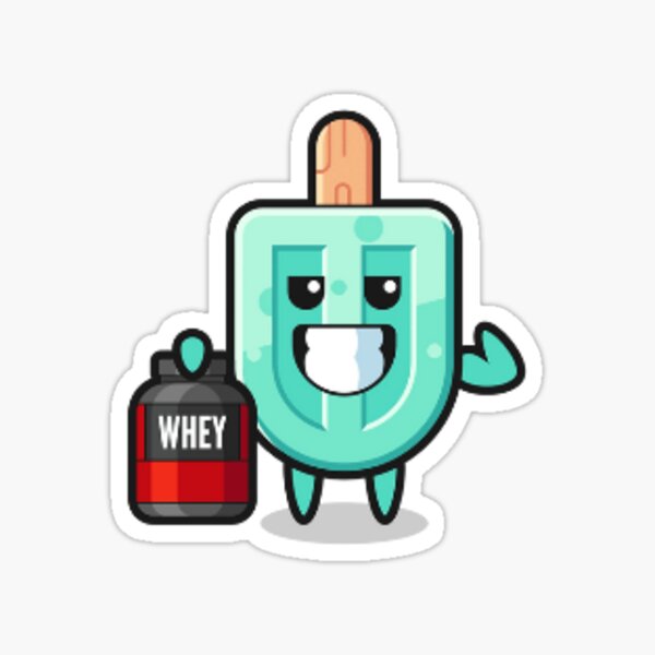 "Whey" Sticker for Sale by IronProSport | Redbubble