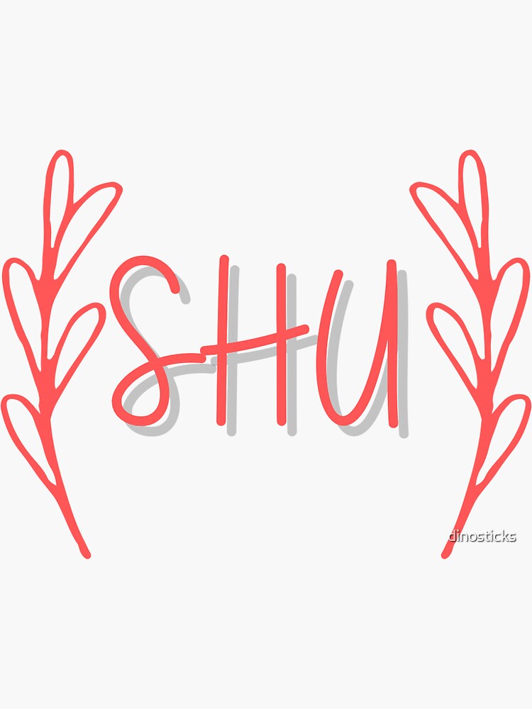 "SHU " Sticker by dinosticks | Redbubble