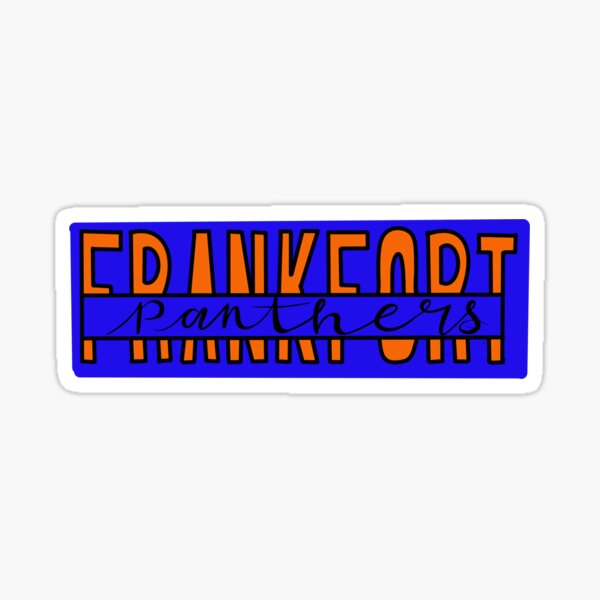 "Frankfort Panthers " Sticker for Sale by megan-1258 | Redbubble