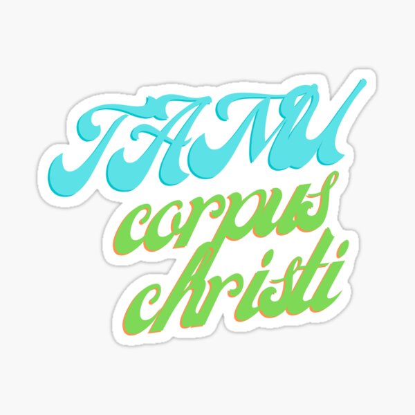 "tamucc " Sticker by yee2th3haw | Redbubble