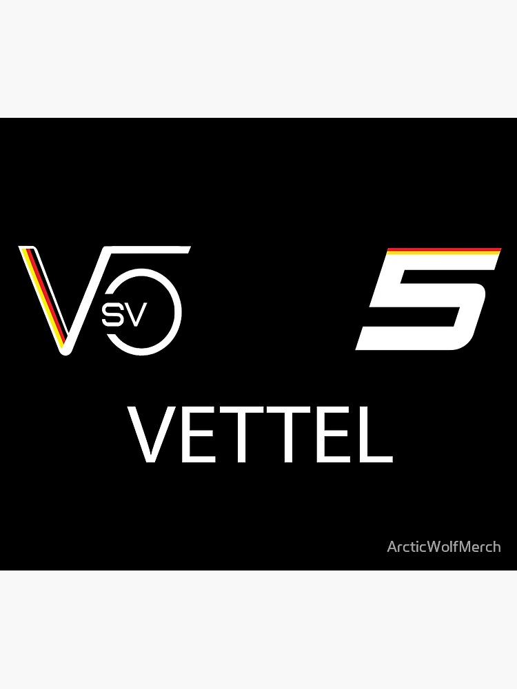 "Sebastian Vettel " Poster for Sale by ArcticWolfMerch | Redbubble