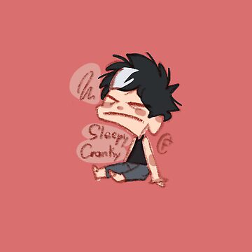 "Sleepy Jason" Sticker for Sale by CatFoxFurry | Redbubble