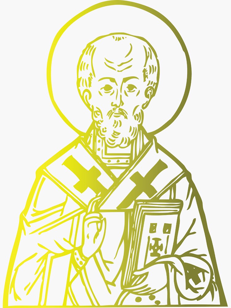 "Early Christian Eastern Church Father" Sticker for Sale by ThirdFall ...