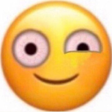 "Tweeking Emoji" Sticker for Sale by its2shainz | Redbubble