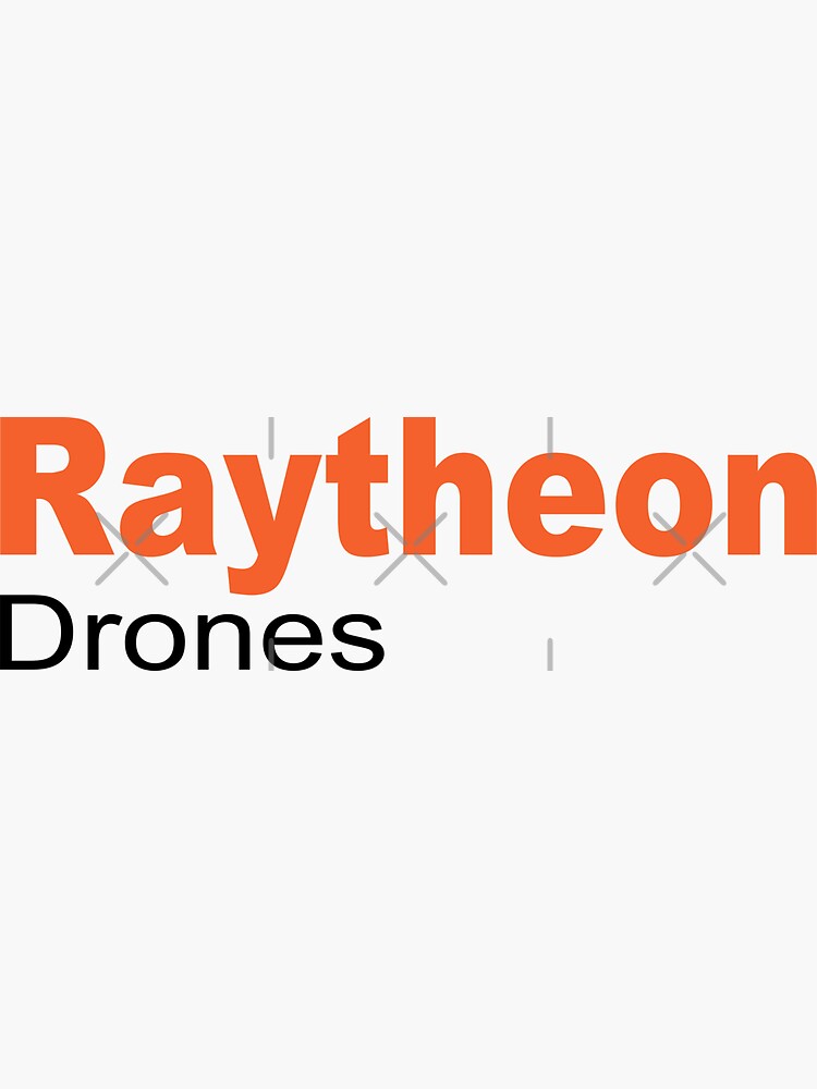 "Raytheon " Sticker for Sale by hafid0 | Redbubble