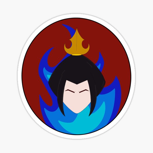 "Azula Fire Nation Princess" Sticker by KARROTartpieces | Redbubble