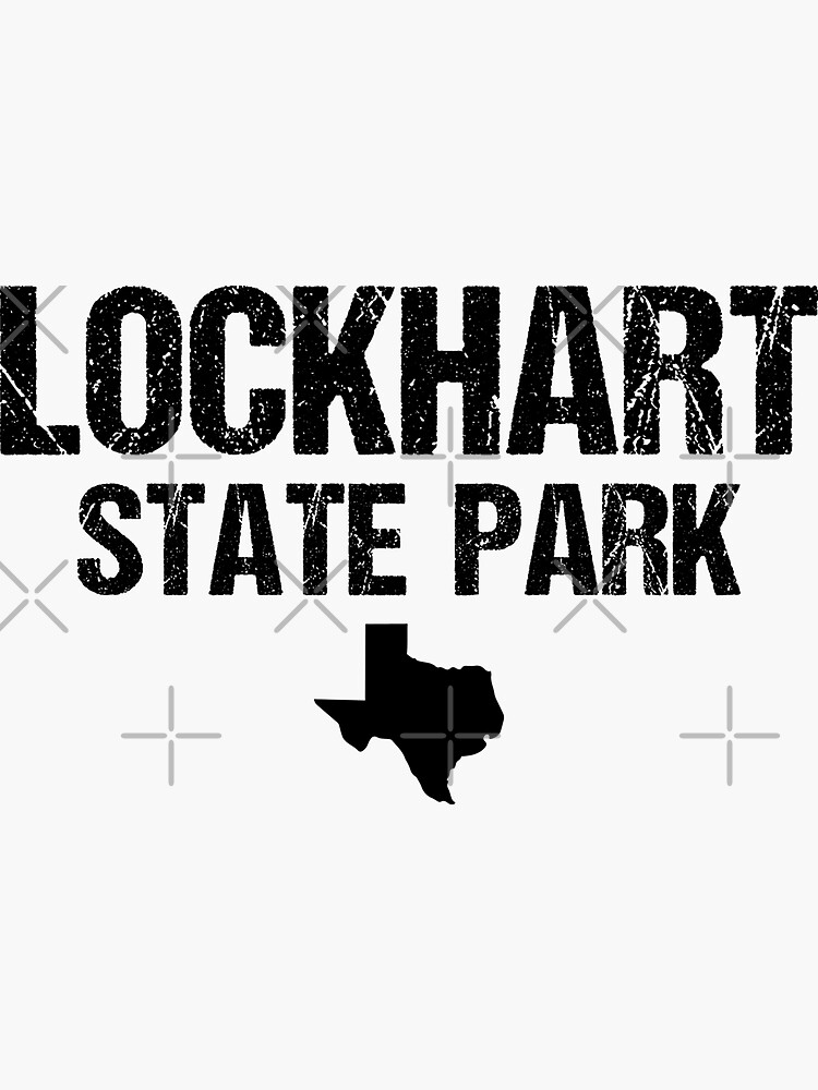 "Texas Lockhart State Park" Sticker for Sale by Jmack40 | Redbubble