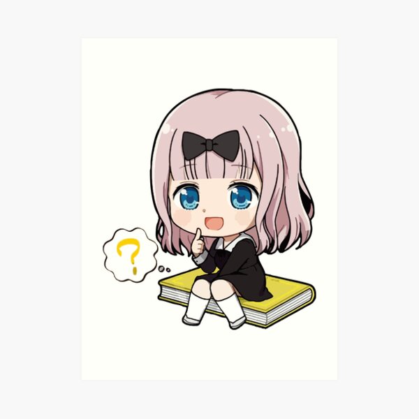 "Chibi chika fujiwara kaguya sama love is war Season 3" Art Print for Sale by TrashCanFanDom ...