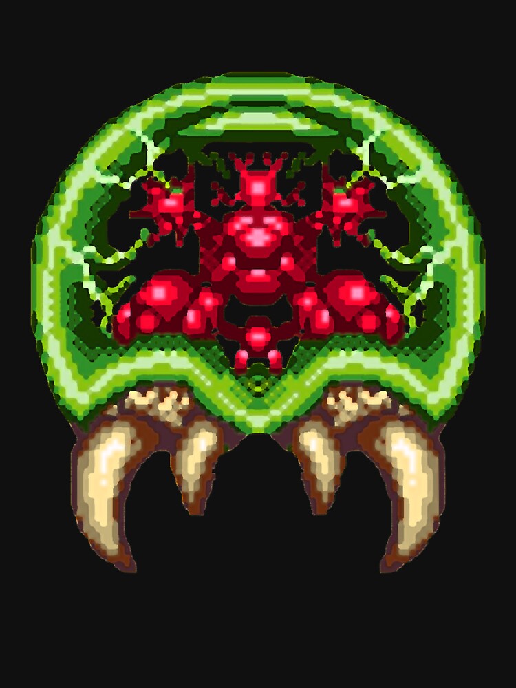"Super Metroid - Giant Metroid " Essential T-Shirt for Sale by ...