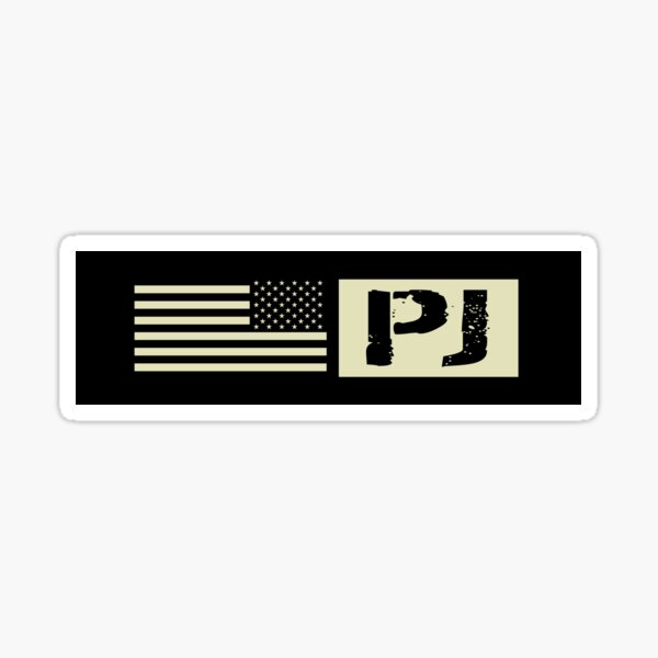 "Pararescue (PJ) Black Flag" Sticker by MilitaryCandA | Redbubble