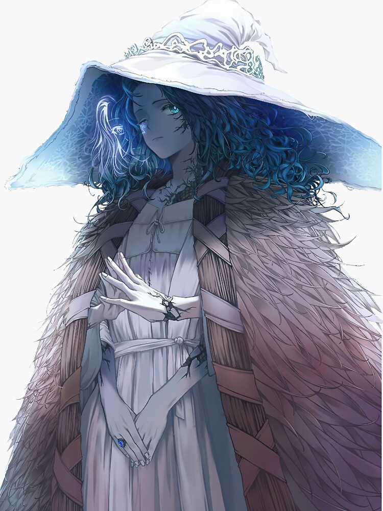 "Elden Ring Ranni cloak" Sticker for Sale by KattiuyTrend | Redbubble