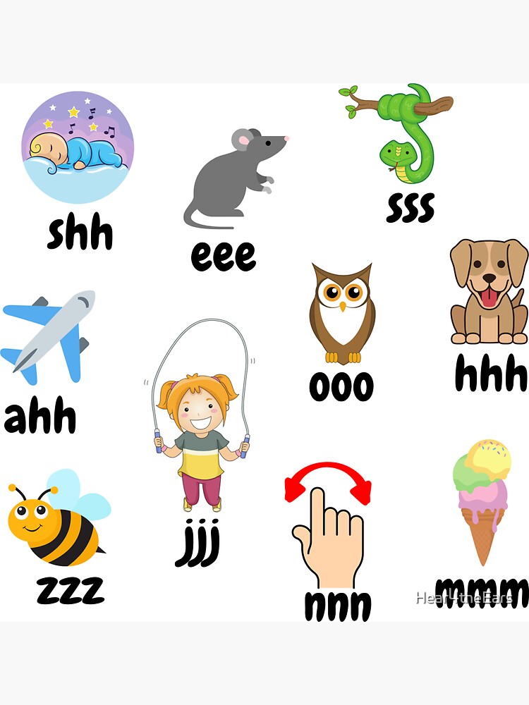 Imán «Prueba de frecuencia baja media alta (LMH) Ling 10 sonidos del habla» de Hear4theEars ...