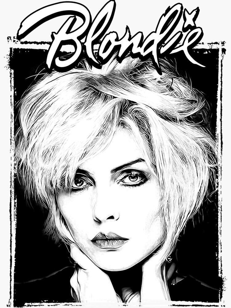 "Blondie Band pop art" Sticker for Sale by poindexterpban | Redbubble