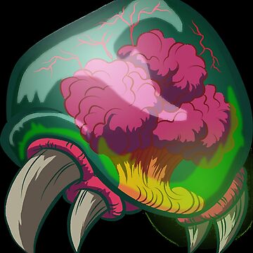"Metroid Larva " Postcard for Sale by Christophe9523 | Redbubble
