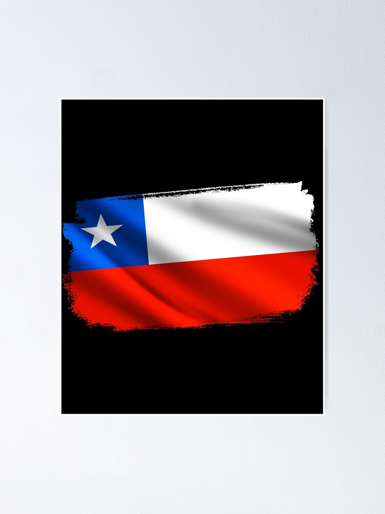 Póster «Bandera de Chile vintage Orgullo chileno para hombres, mujeres ...