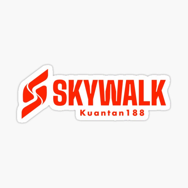 "Skywalk K188" Sticker for Sale by Akiroosli1 | Redbubble